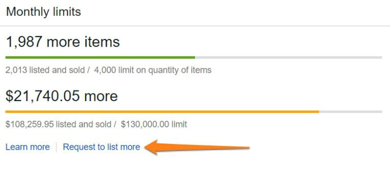 eBay Selling Limits - How To Get Around & Increase Them