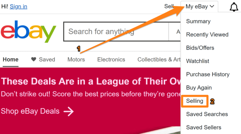 How To Create An eBay Seller Account In 2026