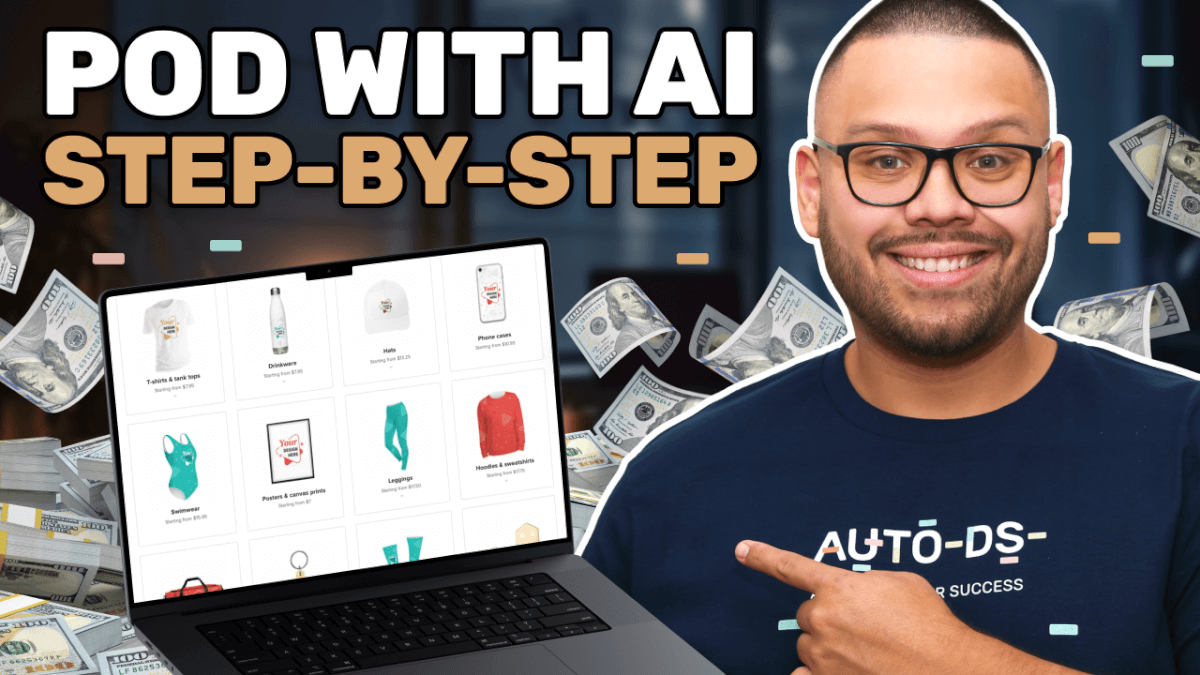 How To Start Print On Demand With AI | Beginners Step By Step Guide ...