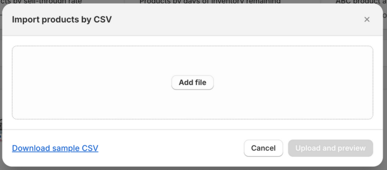 Full Guide On How To Import Products To Your Shopify Store