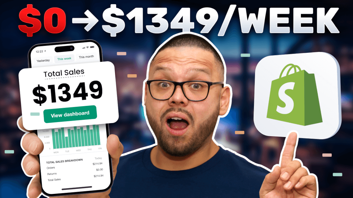 The Easiest Way To Start Dropshipping With NO MONEY | Beginners Guide ...